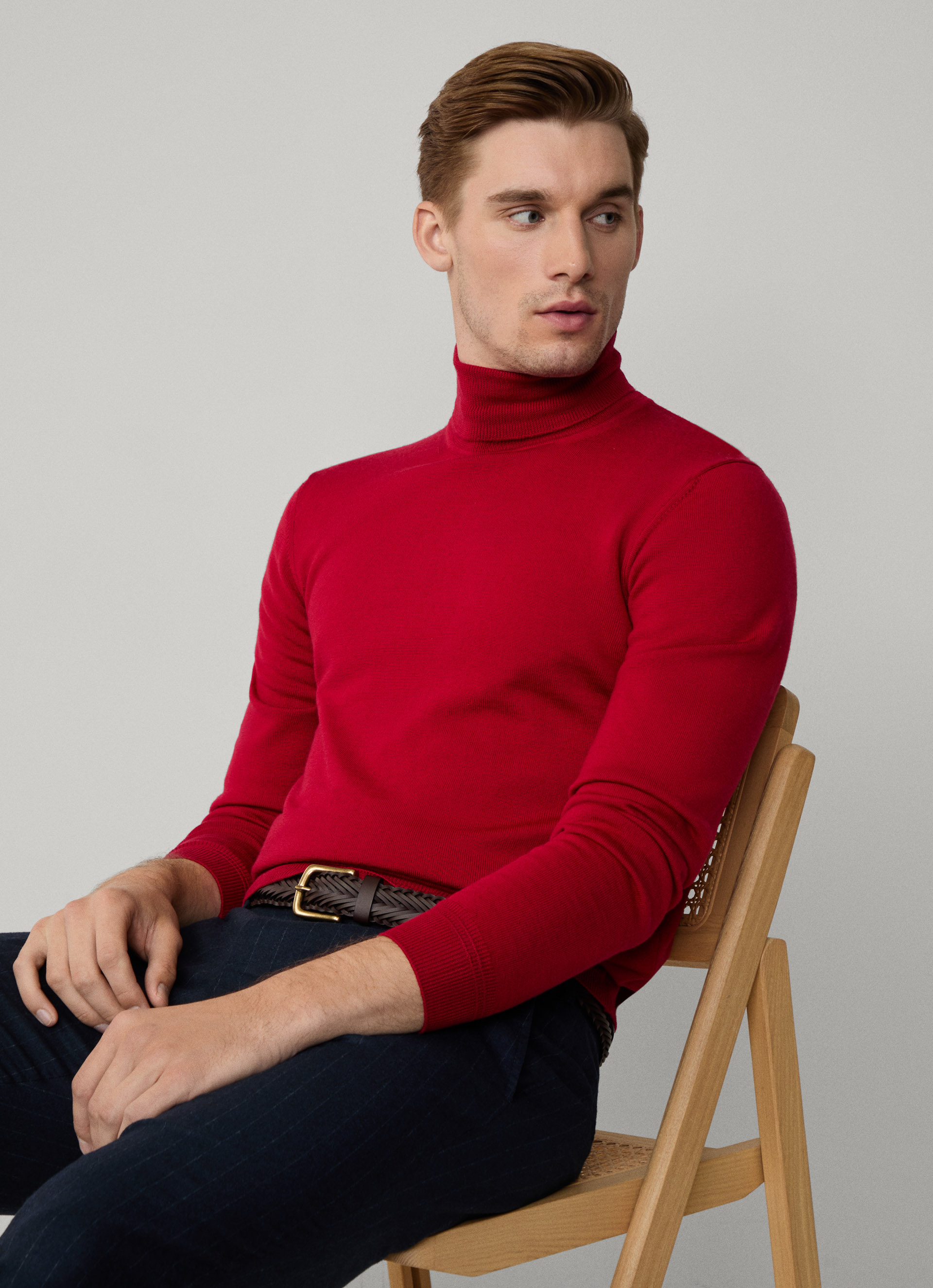 Merino Wool Roll Neck Jumper | Faconnable